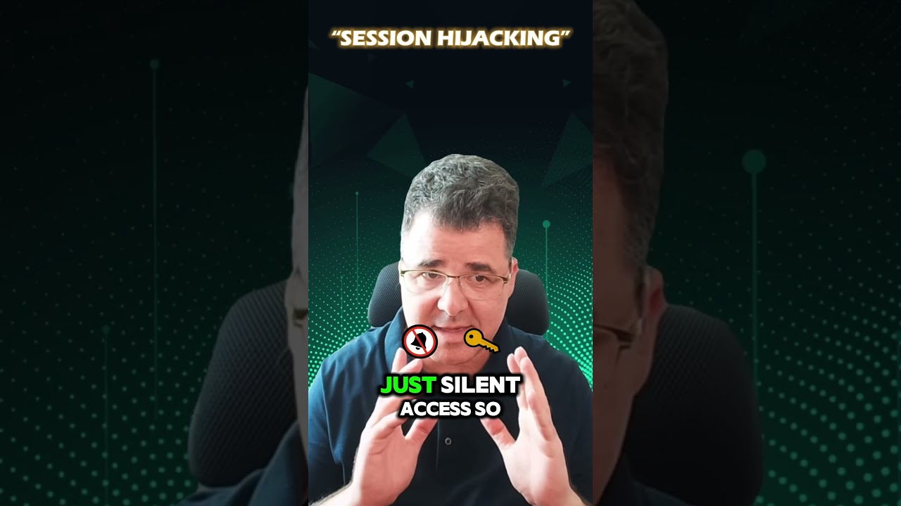 Session Hijacking Explained in less than 90 Seconds #SessionHijacking #Cybersecurity #EthicalHacking