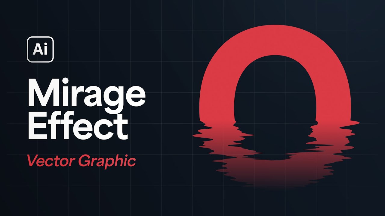 Create easy vector reflections in Adobe Illustrator