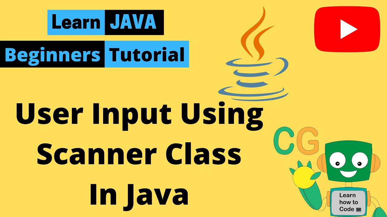Getting Input From User in Java | Taking Input From Keyboard in Java