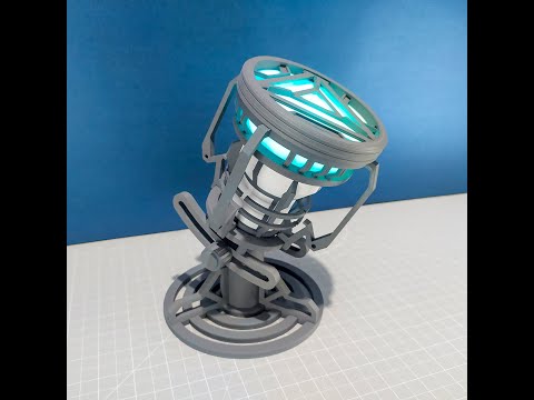 📽️ ARC REACTOR・ STL File for ・Cults