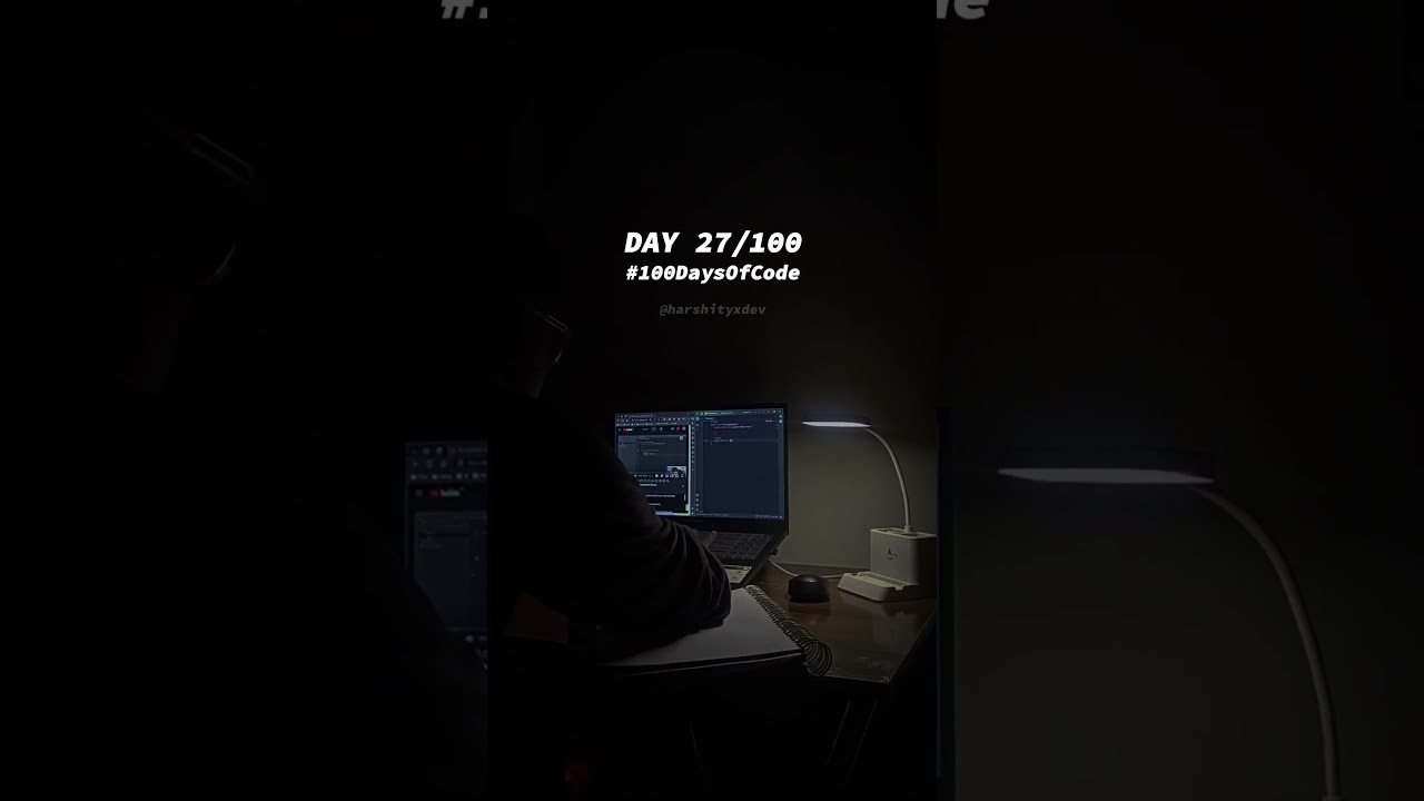 Day 27/100 #100DaysOfCode #LearnToCode #computerscience #developer #programmer #programming #coding