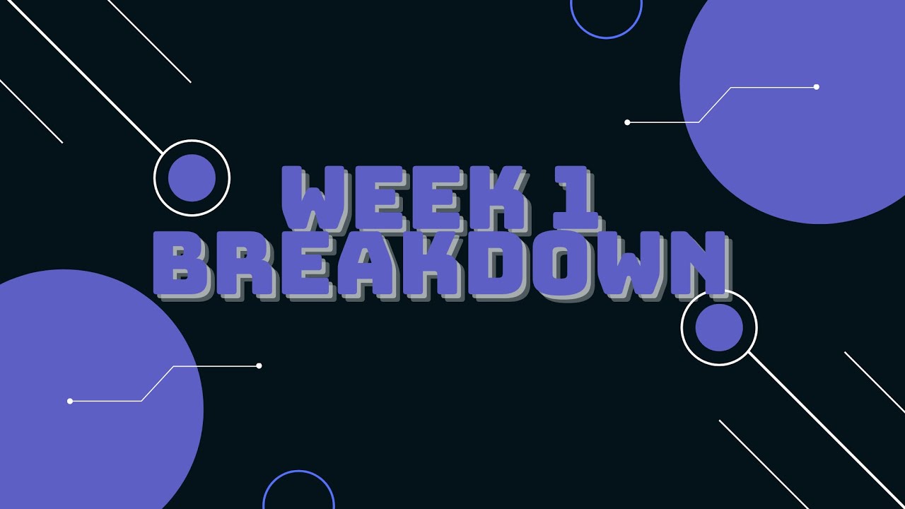 Week 1 Breakdown - Fantasy LCS