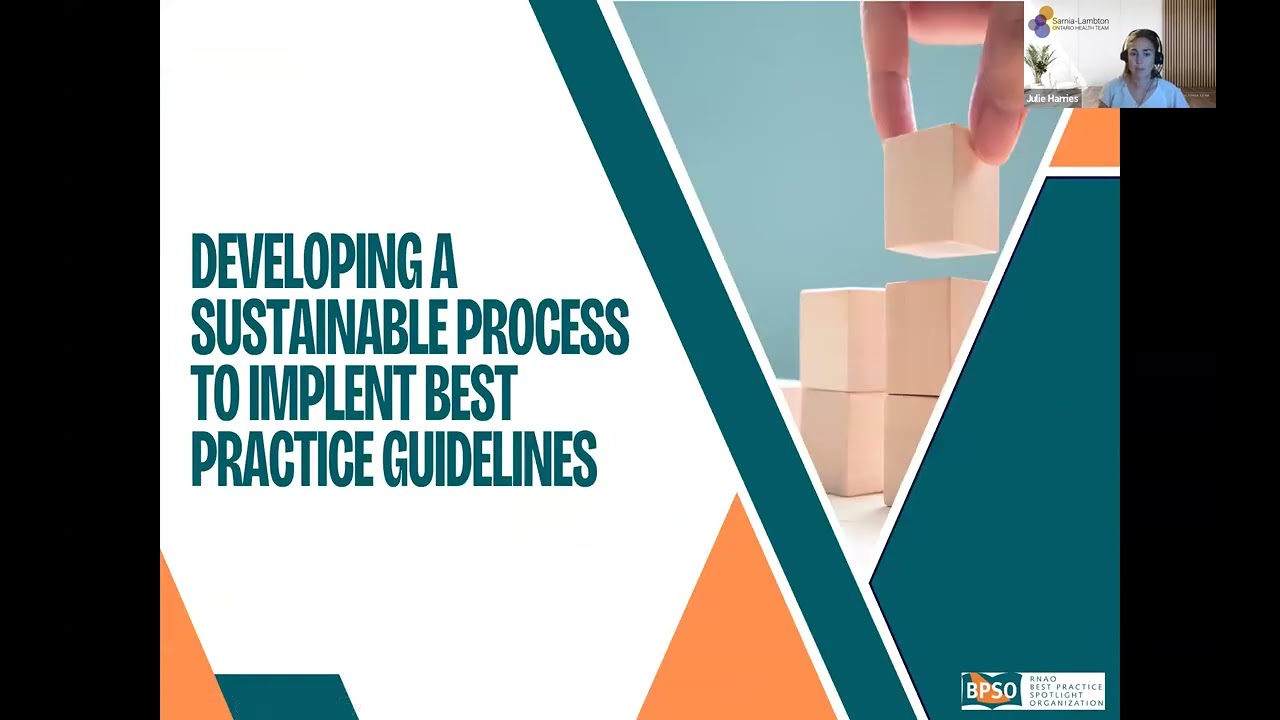 How To Use Train-the-Trainer Model to Implement Best Practice Guidelines
