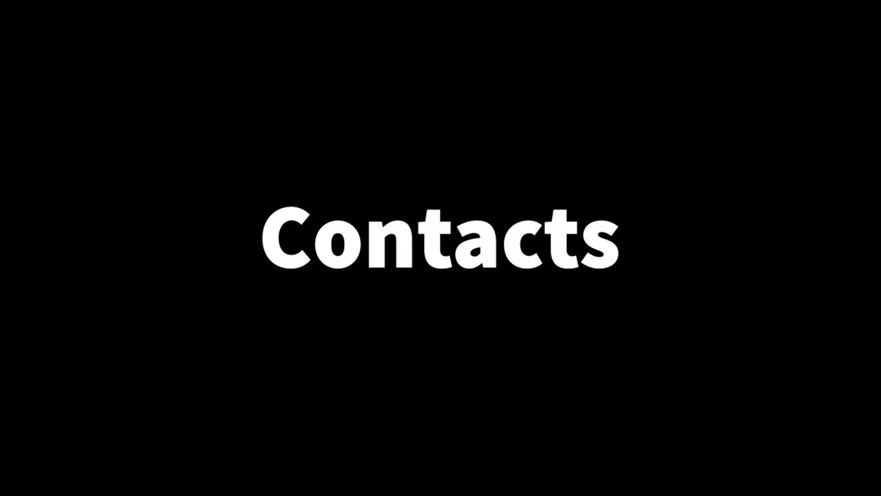 TeachLink  Tutorial for Teachers:  Contacts