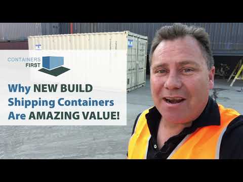 Containers First New Build 20ft Containers