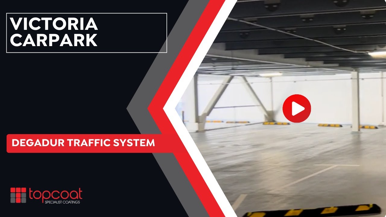 Topcoat Project: Victoria Carpark Water Issues fixed with the Degadur Traffic System