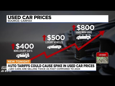 Auto tariff could spike used car prices, experts say