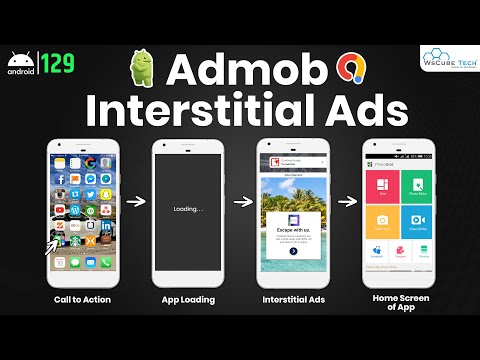Learn How To Implement Admob Interstitial Ads Android Studio | Android Tutorial - Mind Luster