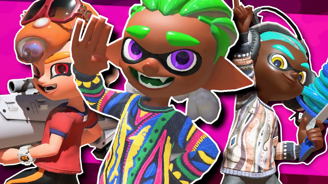 19 Content Creators Pick My Main in Splatoon 3...