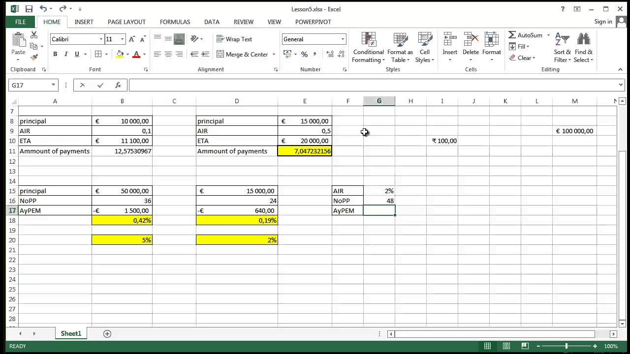 #5.2 Basic Excel Tutorial - Formula