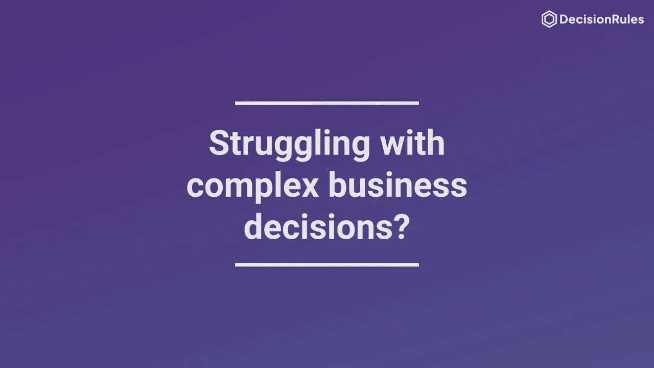 Introducing the DecisionRules Workflow Engine