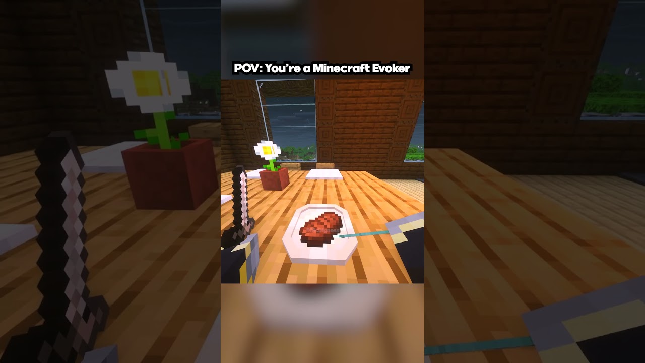 POV: You're a Minecraft Evoker in Minecraft