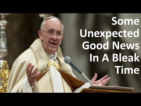 Some Good News For Once In These Bleak Times – RETURN TO TRADITION