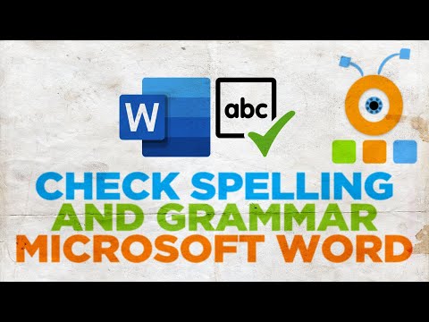 How to Check Spelling and Grammar in Microsoft Word