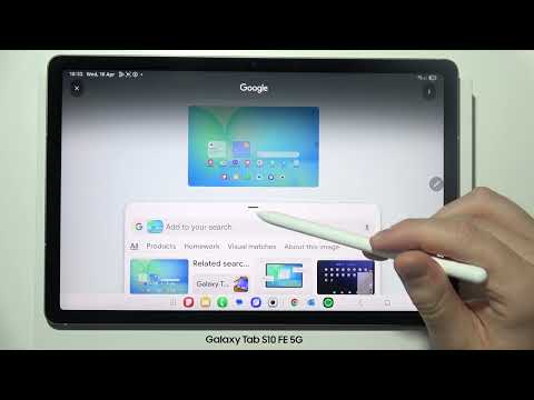 Samsung Galaxy Tab S10 FE/FE+ How to Use Circle to Search