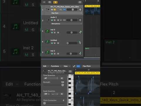 How to convert Audio to MIDI in Logic Pro