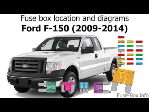 Fuse box location and diagrams: Ford F-150 (2009-2014)