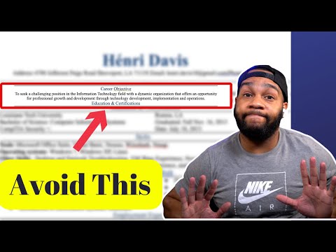 Top 5 RESUME Mistakes YOU SHOULD AVOID ‼️