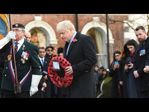 UK falls silent to mark Armistice Day 2019