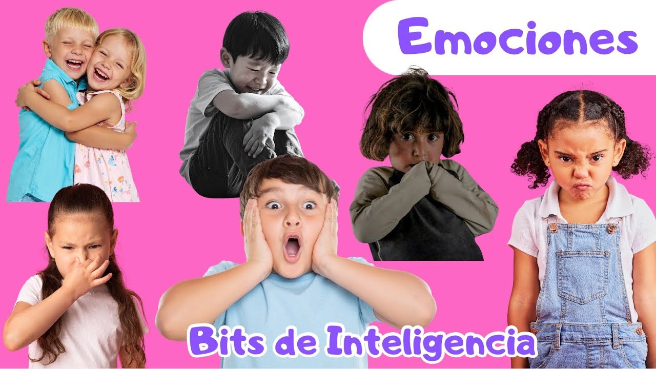 ¡Las 6 emociones Básicas! (Inteligencia Emocional) | Bits de Inteligencia | Método Doman