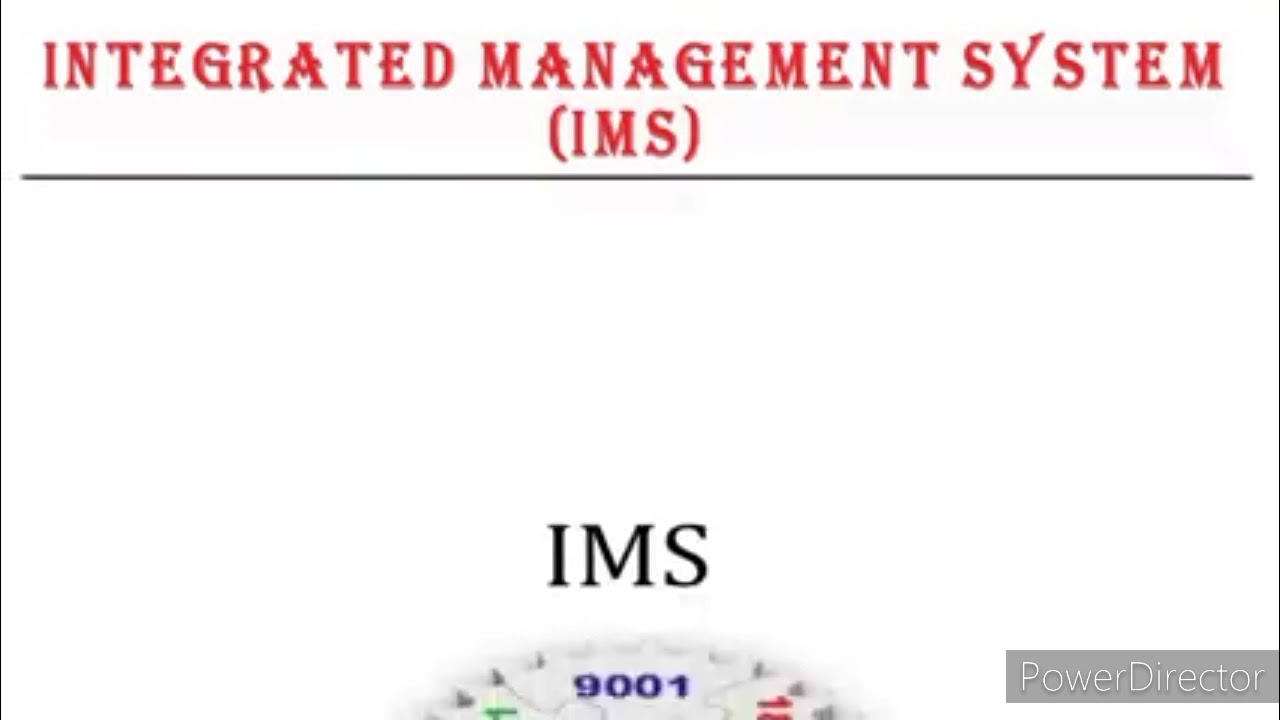 What is IMS. #IntegratedManagementSystem #SafetyIsEverywhere