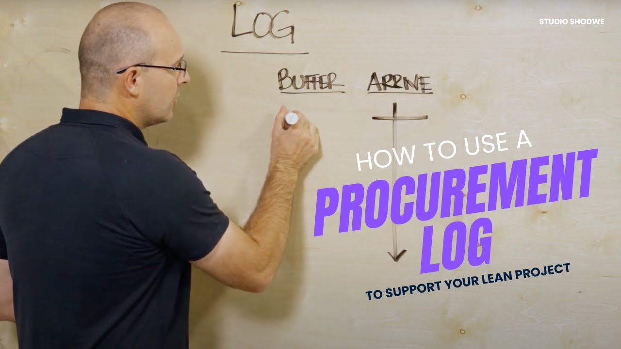 How to Use a Procurement Log to Manage the Supply Chain