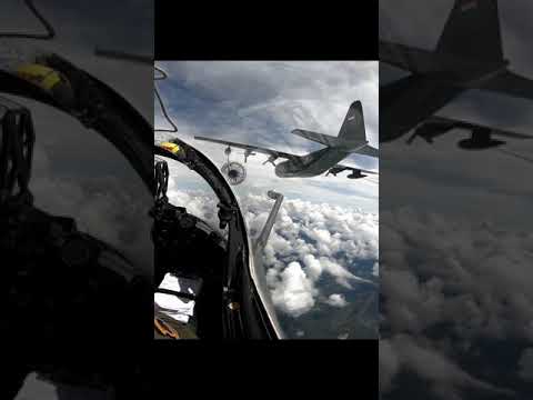 Hawk 200 Air Refueling Cockpit view #Shorts