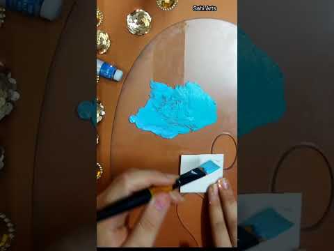 How to make Aqua color | color mixing #shorts #youtubeshorte