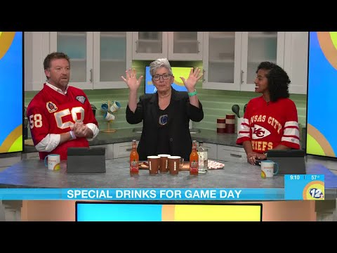Deb Barshafsky makes us Super Bowl drinks!