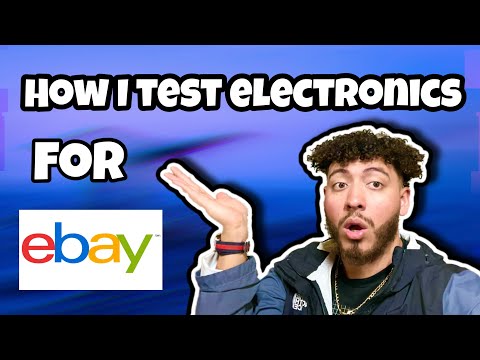 How I test hundreds of electronics for my Ebay store!!