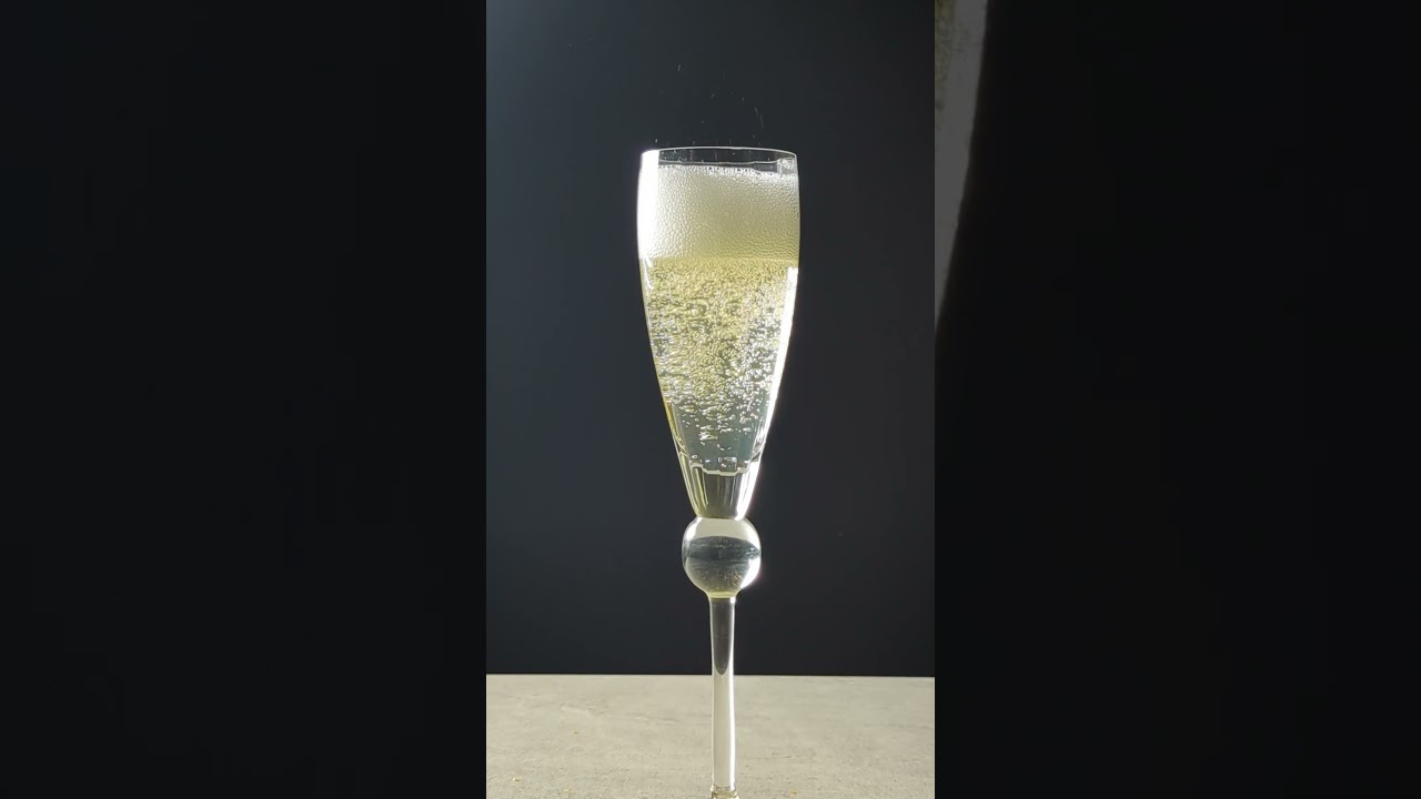 Ball Drop: A Lychee Champagne Cocktail | Lychee Mimosa | Indiaphile
