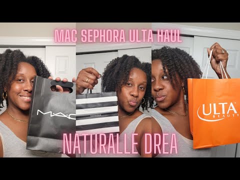 YouTube Friday’s: Mac Sephora Ulta Haul – Naturalle Drea