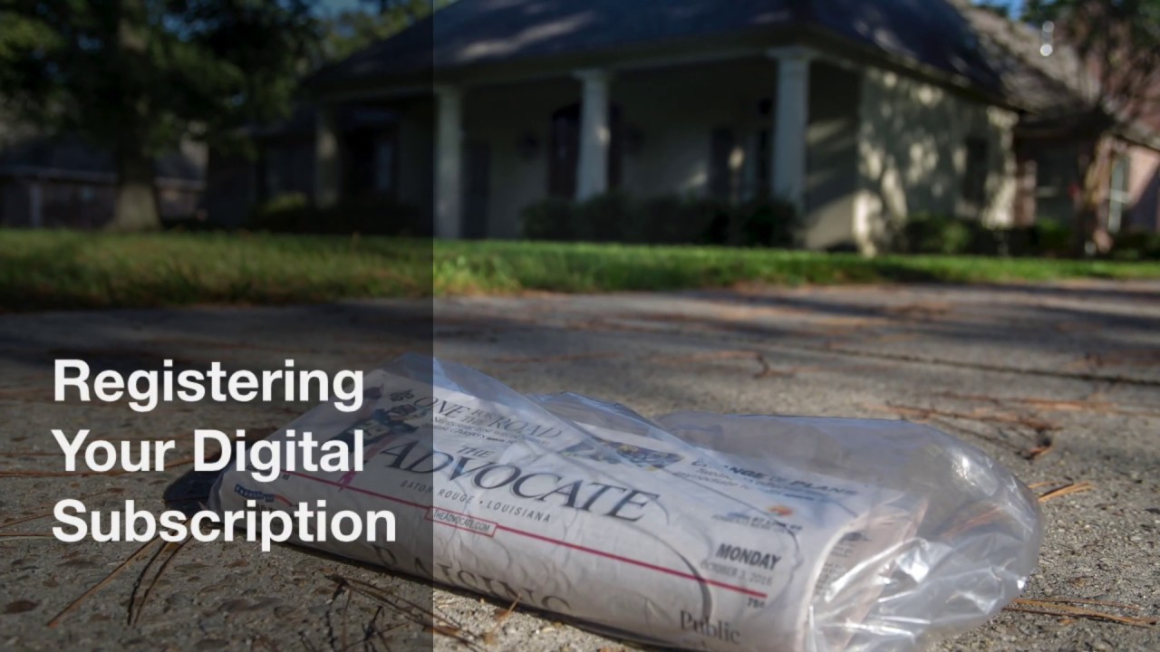 Digital Subscription Registration