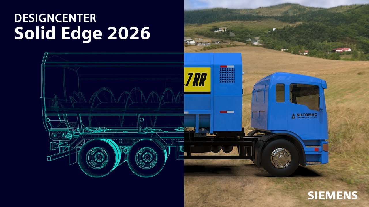 Introducing Designcenter: Solid Edge 2026 -- Performance meets flexibility, powered by AI