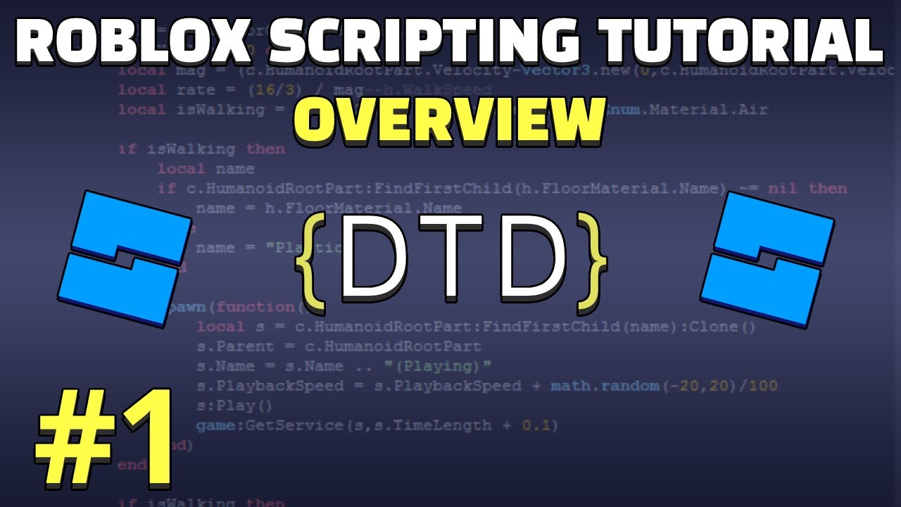 Easy Roblox Beginner Scripting Tutorial: Overview