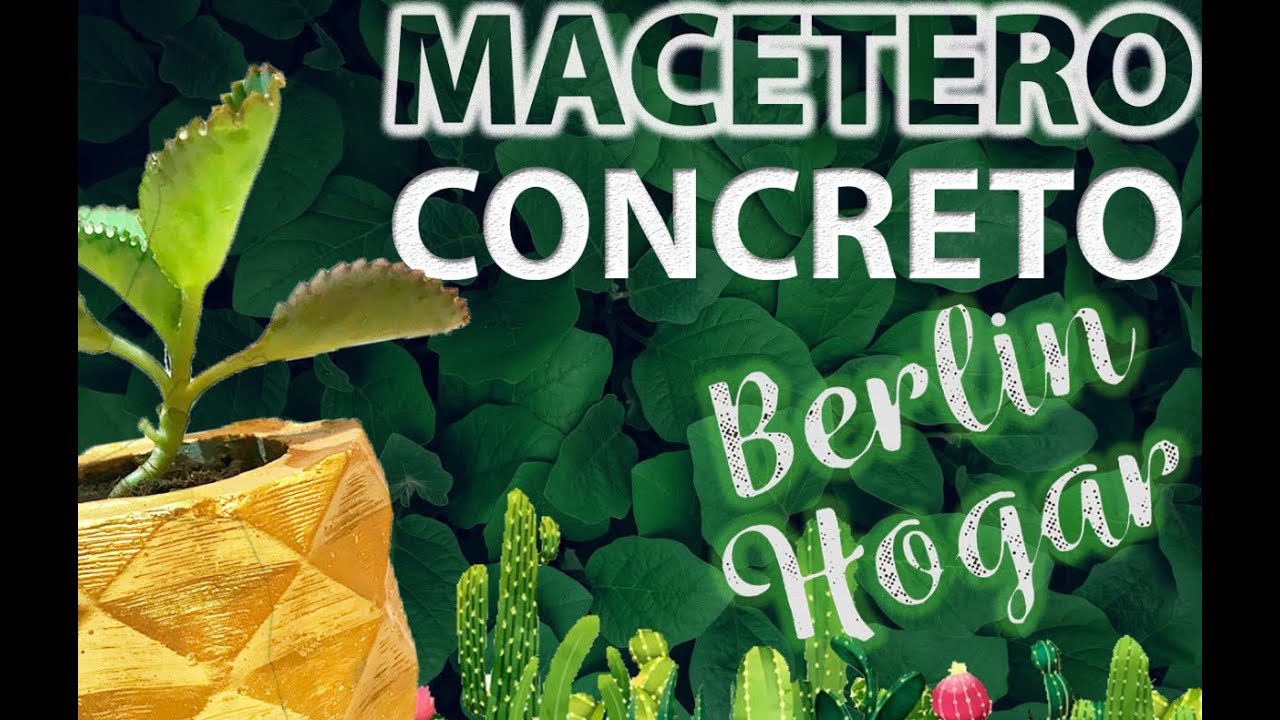 MACETERO CONCRETO