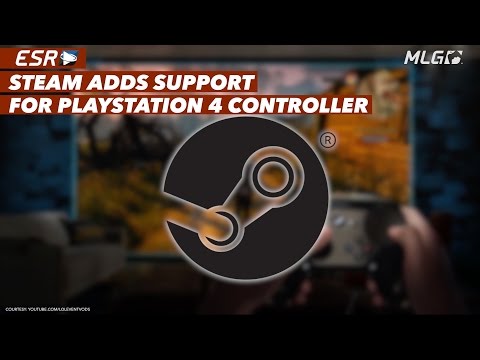 Steam Client Adds Native Support For Playstation 4 DualShock Controller
