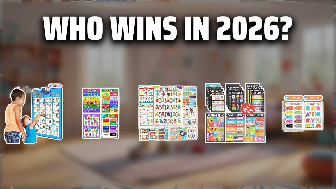 The Top 5 Best Alphabet Poster in 2026 - Must Watch Before Buying!