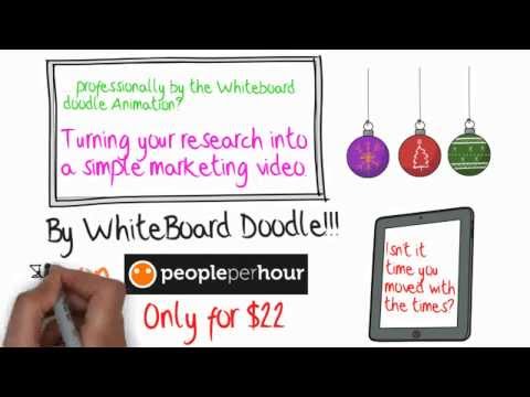 Create a Whiteboard Doodle Videoscribe Animated Video