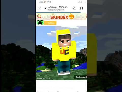 Techno Gamerz minecraft skin download in 1 โ ๏ธ minutes #skin #technogamerz #short #ujjwal