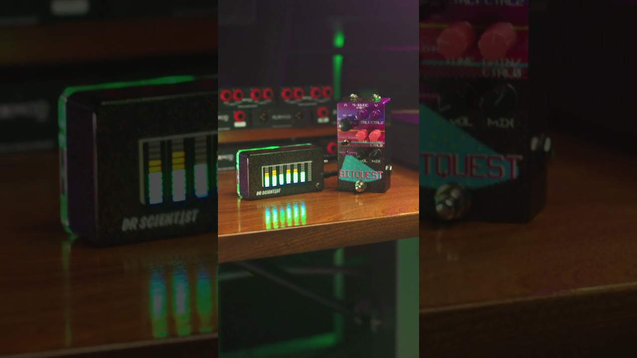 Grab your plectrum and light up the Spectrum (Analyzer). #DrScientistSounds