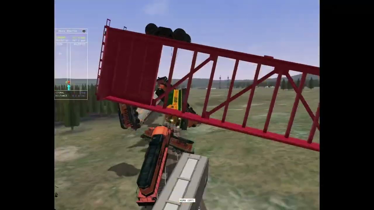 Microsoft Train Simulator Bin. Train Crash Compilation 2026