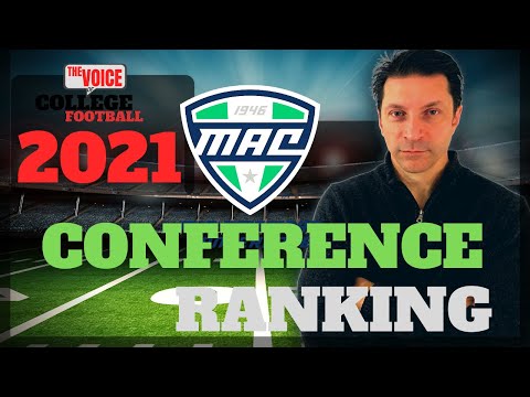 MAC College Football Conference Rating - YOU MIGHT BE SURPRISED