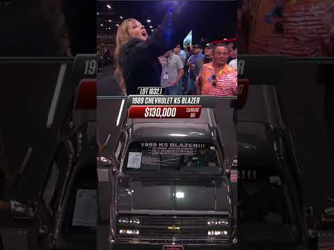 SOLD! 1989 Chevrolet K5 Blazer - BARRETT-JACKSON 2024 SCOTTSDALE AUCTION