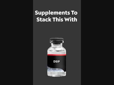 Supplements To Stack This With DSIP #DSIP #SupplementStack #BetterSleep #peptides #mens #fitness