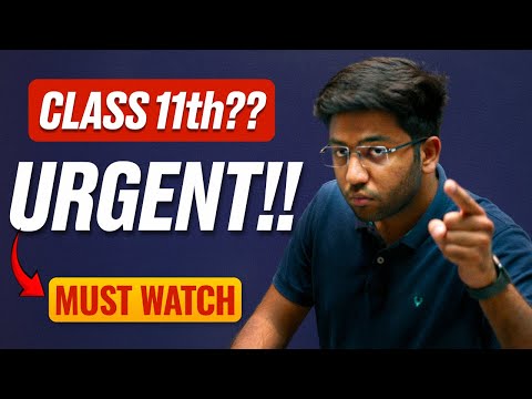 Class 11th - URGENT ‼️ | Raw Motivation ????