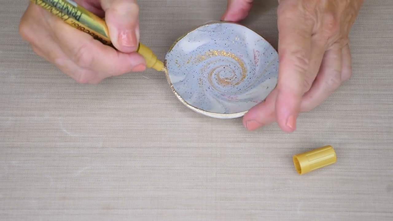 Quick Tip | Adding Gold Paint | Sculpey.com