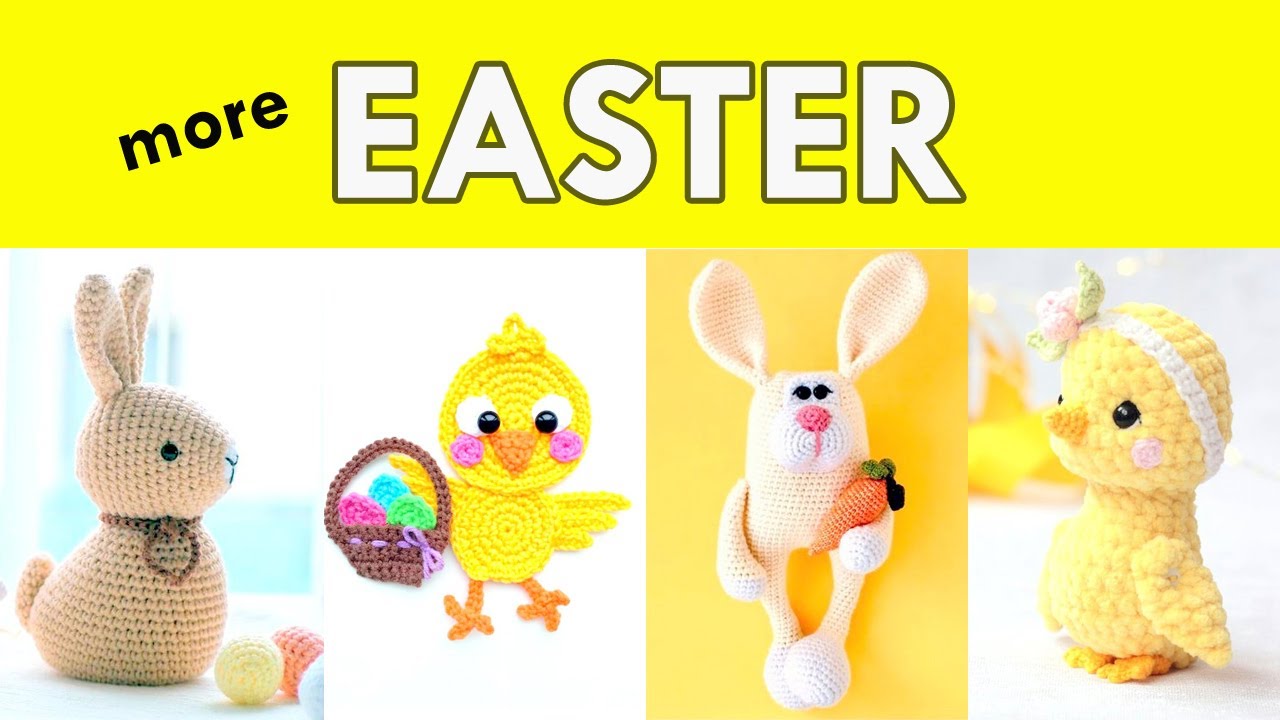 Another Easter Crochet Pattern Roundup!