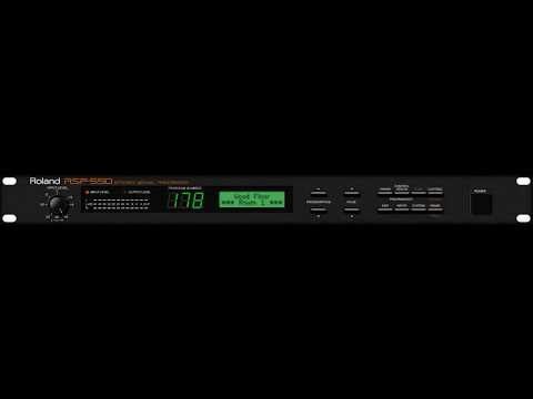 Roland RSP 550 Stereo Effects Processor - Black | Reverb