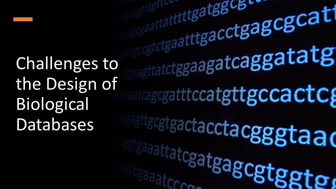 Challenges to the Design of Biological Databases
